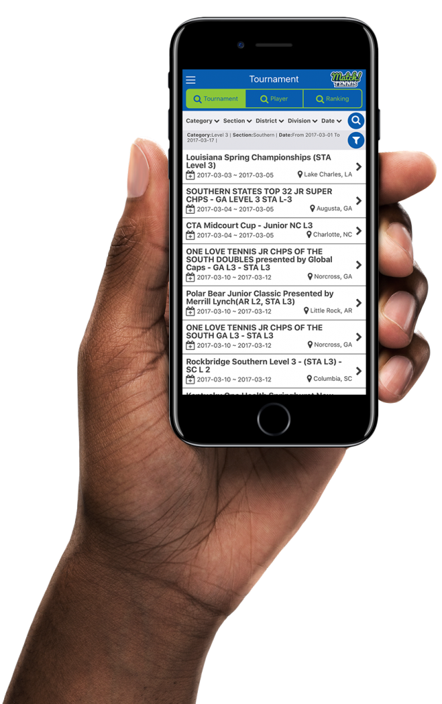 Match! Tennis | Tournament Management