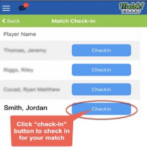 Virtual Tournament Desk | Match! Tennis