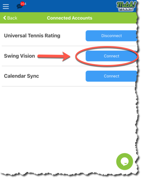 How To Use SwingVision Within Match Tennis App | Match! Tennis
